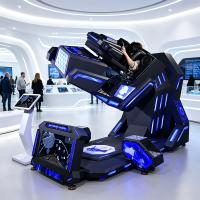 China 3-in-1 VR 360 Terminator Simulator Combining Roller Coaster Racing and Flight Motion for Shopping Malls for sale