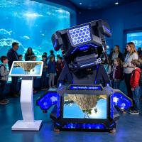 China Cost-Effective 3-in-1 360 Degree VR Motion Simulator Equipment for Shopping Malls for sale