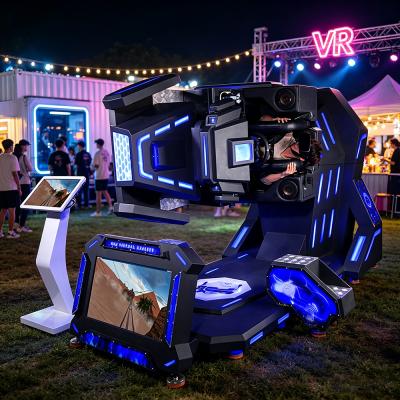 China Ultimate Security 360 Degree Rotating VR Simulator with Shoulder Safety Lock System for sale