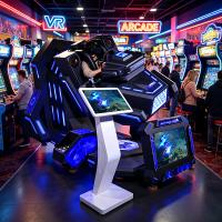 China Industrial-Grade 360 VR Terminator Simulator Machine For Amusement Parks And FECs Theme Park Mobile Truck Business for sale
