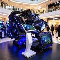 China High Traffic 360 VR Motion Arcade Equipment with 32 Inch External Live Display Screen for sale