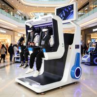 China Double Revenue 2 Players 360 Degree Rotation VR Roller Coaster Arcade Simulator for sale