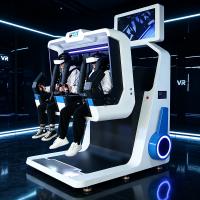 China Elegant Design 2-Seater 360 VR Motion Chair Simulator Supporting Custom Logo for sale