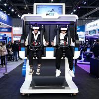 China Factory Direct Sale 2 Seats 360 Degree Rotating VR Motion Arcade Simulator for sale