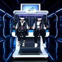 China High Performance Commercial 2 Players 360 Degree VR Motion Chair Equipment for sale