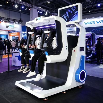 China High Performance Commercial 2 Players 360 Degree VR Motion Chair Equipment for sale