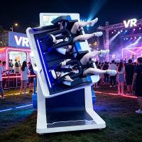 China Space-Saving Double Seats 360 Degree VR Motion Platform for Theme Parks and Malls for sale