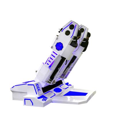 China Roller Coaster 9D VR Simulator 220V Two Players For Water park for sale