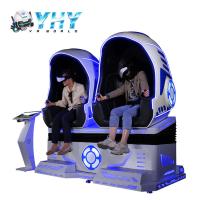 China 9D Roller Coaster Flight VR Simulator Double Egg Chairs For Amusement Park for sale
