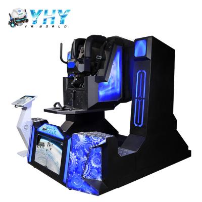 China One Seat 720 Degree Rotation Roller Coaster 9D VR Game 2*360 Simulator for sale