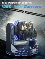 China 9D 1080 Virtual Roller Coaster Ride Simulator Game With 8000W for sale