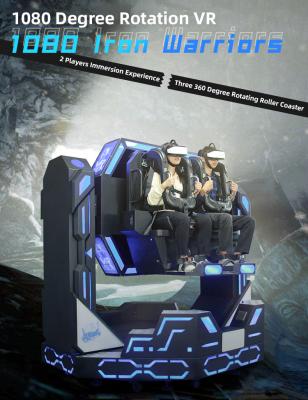 China 9D 1080 Virtual Roller Coaster Ride Simulator Game With 8000W for sale