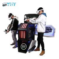 China Indoor Standing VR Simulator Game 2 Players Battle With PP Gun Wireless Glasses for sale