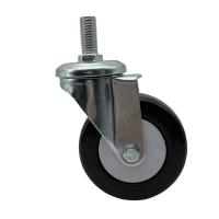 China 3 Inch Swivel Medium Duty PVC Caster Wheels For Industrial Equipment for sale