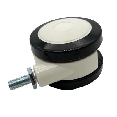 China 3 Inch Medical Nylon Locking Polyethylene Caster Hospital Stand Caster Wheels for sale