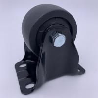 China 65Mm Low Profile Rigid Plate Equipment Caster for sale
