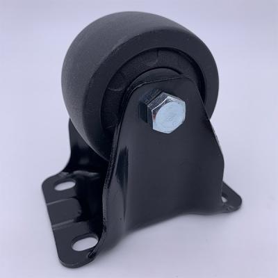 China 65Mm Low Profile Rigid Plate Equipment Caster for sale