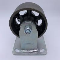 China 5 Inch Rigid Industrial Cast Iron Caster for sale