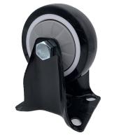 China 150 mm Rigid Plate Medium Heavy Duty Caster for sale