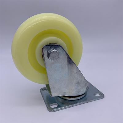 China Hard PA Nylon Wheel Caster Swivel Plate  3 Inch for sale