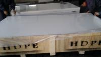 China 3/4inch thick hdpe plastic fender board for machining white color for sale