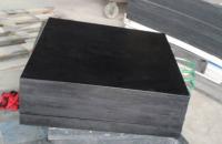 China anti slip UHMW crane pad ,crane cribbing pad crane foot  black color for sale