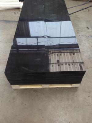 China black color UHMW Plastic lining Sheet UHMWPE Sheet For Coal Bunker / Hopper for sale