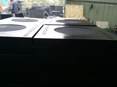 China heavy duty  virgin plastic material UHMWPE crane outrigger support pad for sale