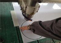 China low size tolerance white color nylon plastic machined cutting washers for sale