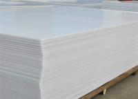 China Flame retardant uhmwpe plastic cutting to size sheet milky white color for sale