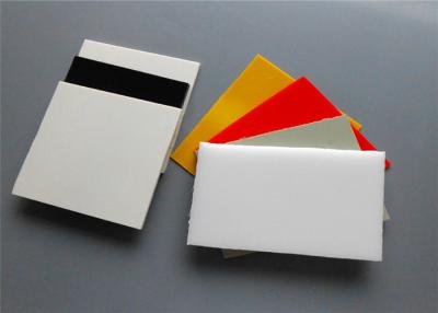 China Multi colors high density polyethylene hard plastic sheet customized design for sale