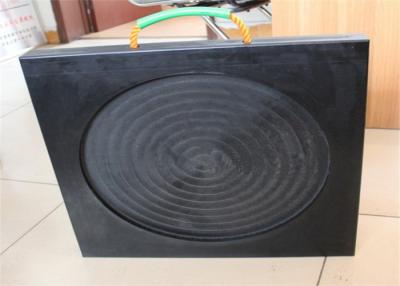 China Wear Resistant black Outrigger Support Plate For Concrete Pump Truck and Crane for sale