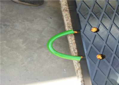 China nylon rope handles with pvc hose pe plastic crane outrigger pad square shape for sale