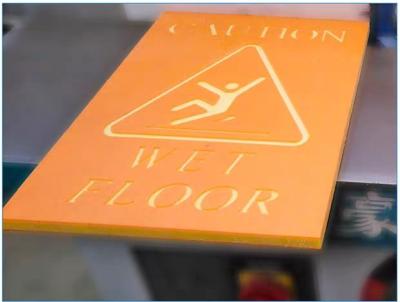 China Triple layer two colors hdpe plastic sheet 15mm thick custom logo engrave for sale