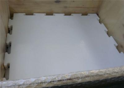 China dovetail Hockey synthetic ice rinks, artificial ice skating rinks 20mm thick for sale