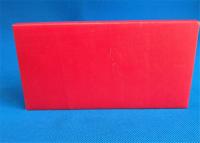 China Red color High density polyethylene plastic sheet 10mm thick for outdoor area for sale
