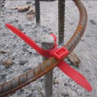 China PE Plastic rebar support connect clip,plastic belt for sale