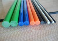 China 10mm to 500mm diameter uhmw polyethylene plastic extruded bar white color for sale