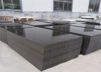 China Black color 10mm thick hdpe pe100 plastic plate for silo and hopper industry for sale
