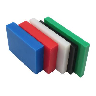 China Customize wear resistant UHMWPE1000 Plastic Sheet or block green color for sale