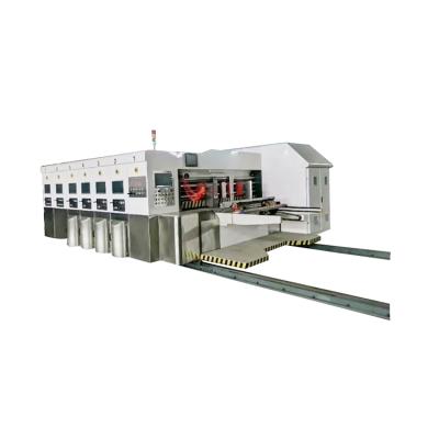 China Cardboard Flexo Corrugated Box Printing Vacuum Transfer Cardboard Corrugated Flexo Printing Machine for sale