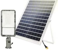 China Aluminum IP67 Solar Street Light 100W LED 2800K-6500K with Remote Control for sale