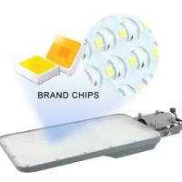 China Stand Alone Split Solar Panel Street Lamp LED Chip Ip66 Waterproof 6500k for sale