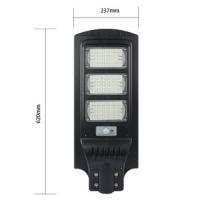 China DC 6V 90W Integrated Solar Street Light 15300 Lumens SMD LED 5V 12W Panel for sale