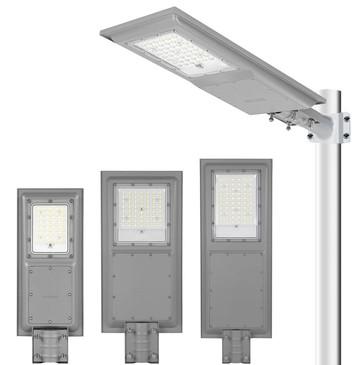 China All-in-One Solar LED Street Light 200W 34000lm LiFePO4 Battery IP65 for sale