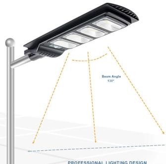 China 120W All In One LED Solar Street Light 6500K 20400lm LiFePO4 20Ah Battery IP65 for sale