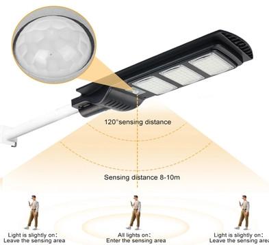 China Monocrystalline 90W Solar Street Light IP65 LiFePO4 Battery 3.2V 15Ah 15300LM for sale