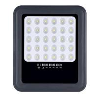China SMD 2835 LED Solar Flood Light 100W IP65 Waterproof 300sqm Coverage for sale