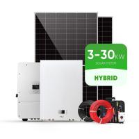 China Hybrid All In One Solar Panel System Complete Kit for sale