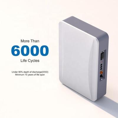 China Photovoltaic Lithium Deep Cycle Solar Battery Powerwall 5kWh 10kWh 48V 100Ah 200Ah for sale